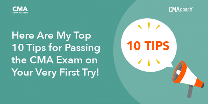 How to Pass the CMA Exam on Your First Attempt