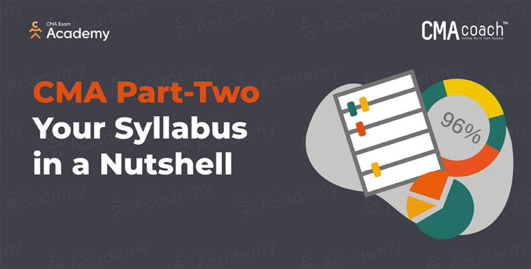 CMA Part 2 - Your Syllabus in a Nutshell