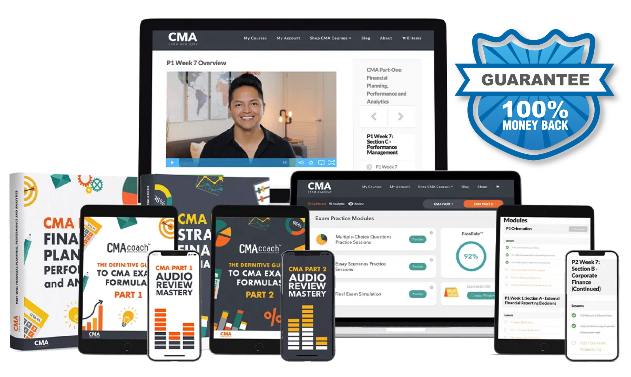 Complete 2025 CMA Review Course Combo (Parts 1 & 2)
